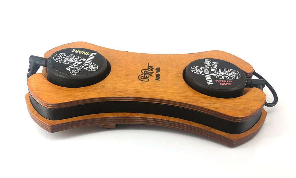 Professional Dual Bass and Snare Stomp Box with Mixer – Peterman Acoustic